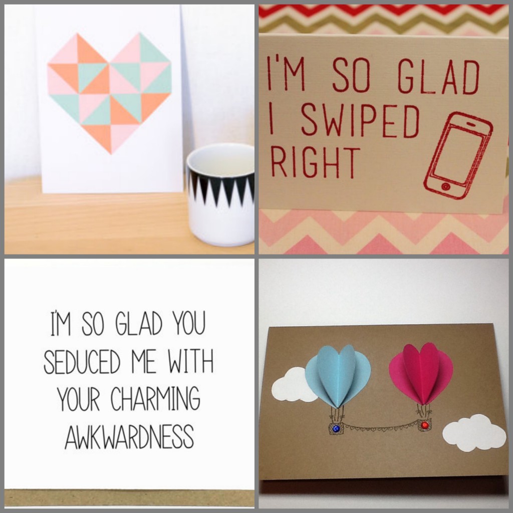 Séléction de cartes postales LOVE pour la saint Valentin