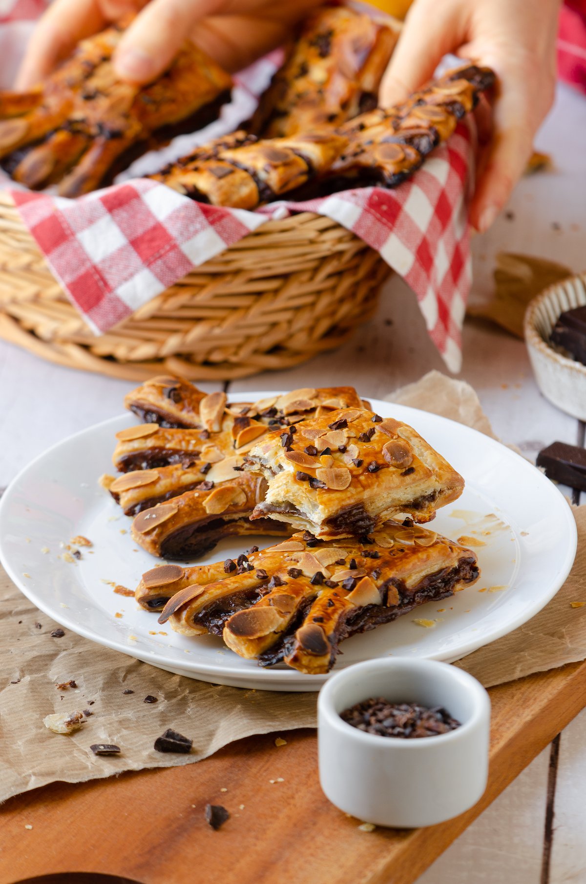 Recette patte d’ours feuilletée au chocolat - Blog Clem ATC - Clem ...