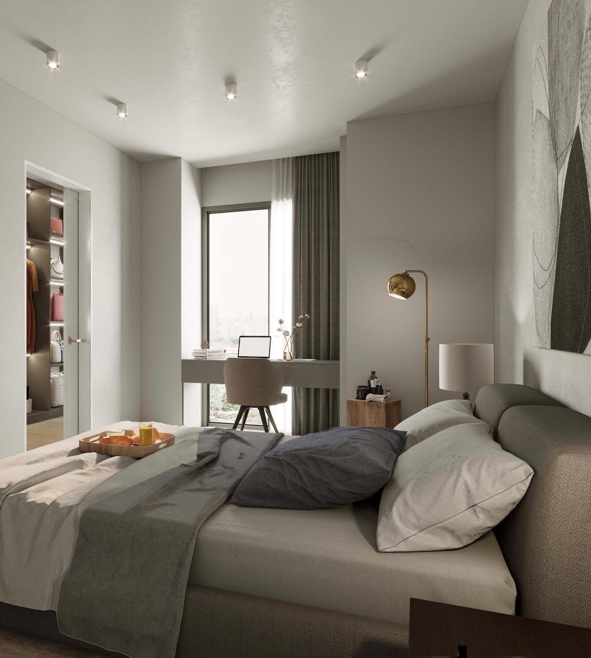 Un 3 pièces à Milan ultramoderne - blog déco - Clem atc - Clem Around ...